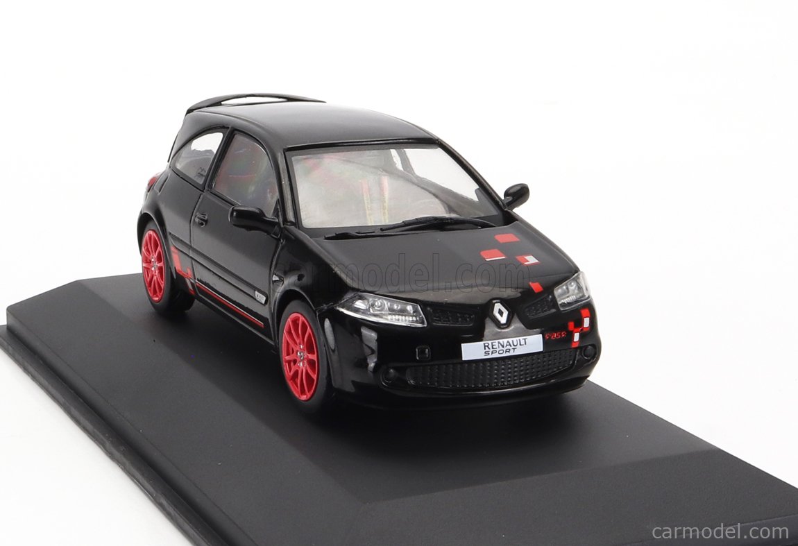 SOLIDO 4310206 Echelle 1/43 | RENAULT MEGANE RS R26-R 2008 BLACK RED