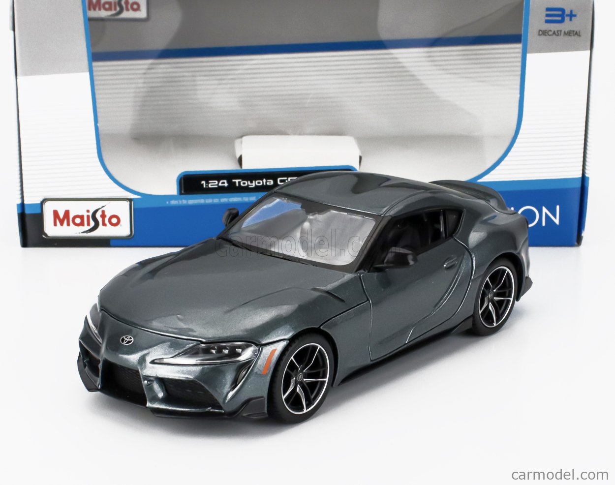 MAISTO 32917GY Scale 1/24 | TOYOTA SUPRA GR COUPE 2022 GREY