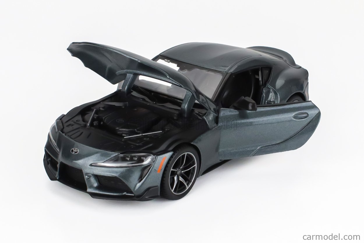 MAISTO 32917GY Scale 1/24 | TOYOTA SUPRA GR COUPE 2022 GREY