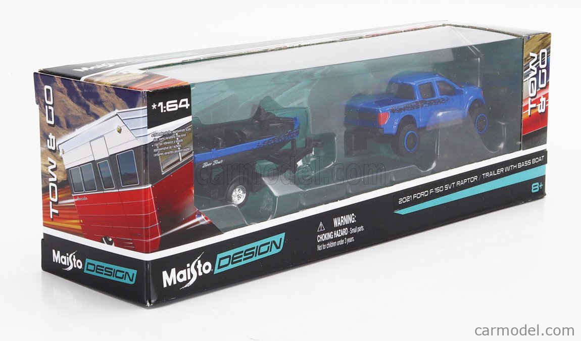 MAISTO 11368-03 Scale 1/64 | FORD USA F-150 SVT RAPTOR PICK-UP WITH ...