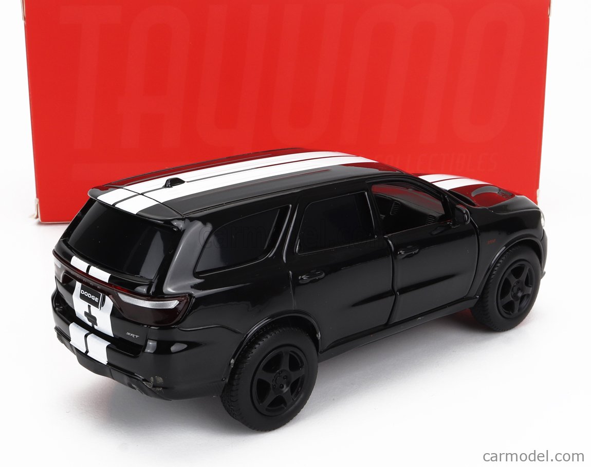 TAYUMO 36145221 Scale 1/36 | DODGE DURANGO SRT 2021 BLACK WHITE