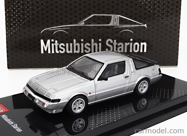 POP-RACE-LIMITED PR64-STAR-SL Scale 1/64 | MITSUBISHI STARION 1988 SILVER