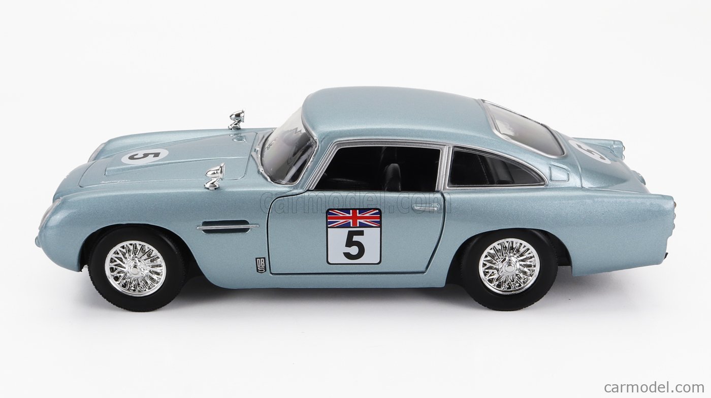 MOTOR-MAX 73789B Scale 1/24 | ASTON MARTIN DB5 N 5 RACING 1963 LIGHT ...