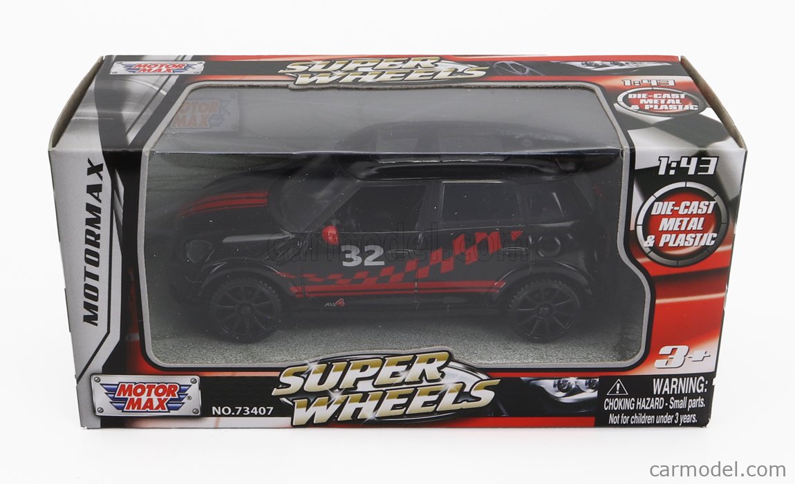 MOTOR-MAX 4078-73407 Scale 1/43 | MINI COOPER S COUNTRYMAN N 32 RACING ...