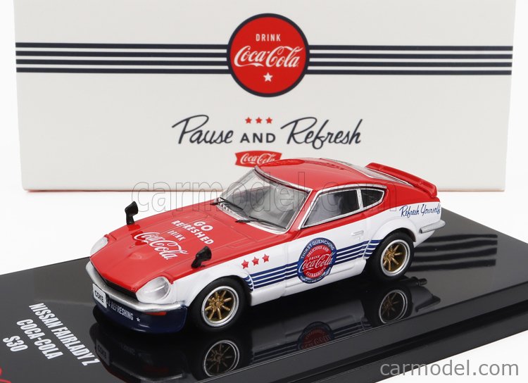 INNO-MODELS IN64-COKE-059A Scale 1/64 | NISSAN FAIRLADY Z (S30) COCA ...