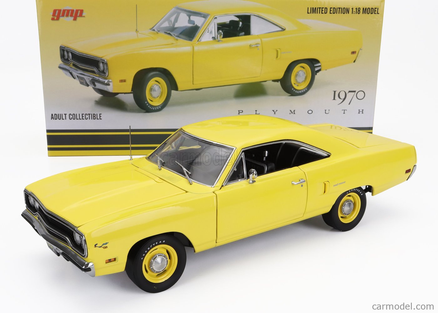 GMP 18971 Escala 1/18 | PLYMOUTH ROAD RUNNER 1970 LEMON TWIST