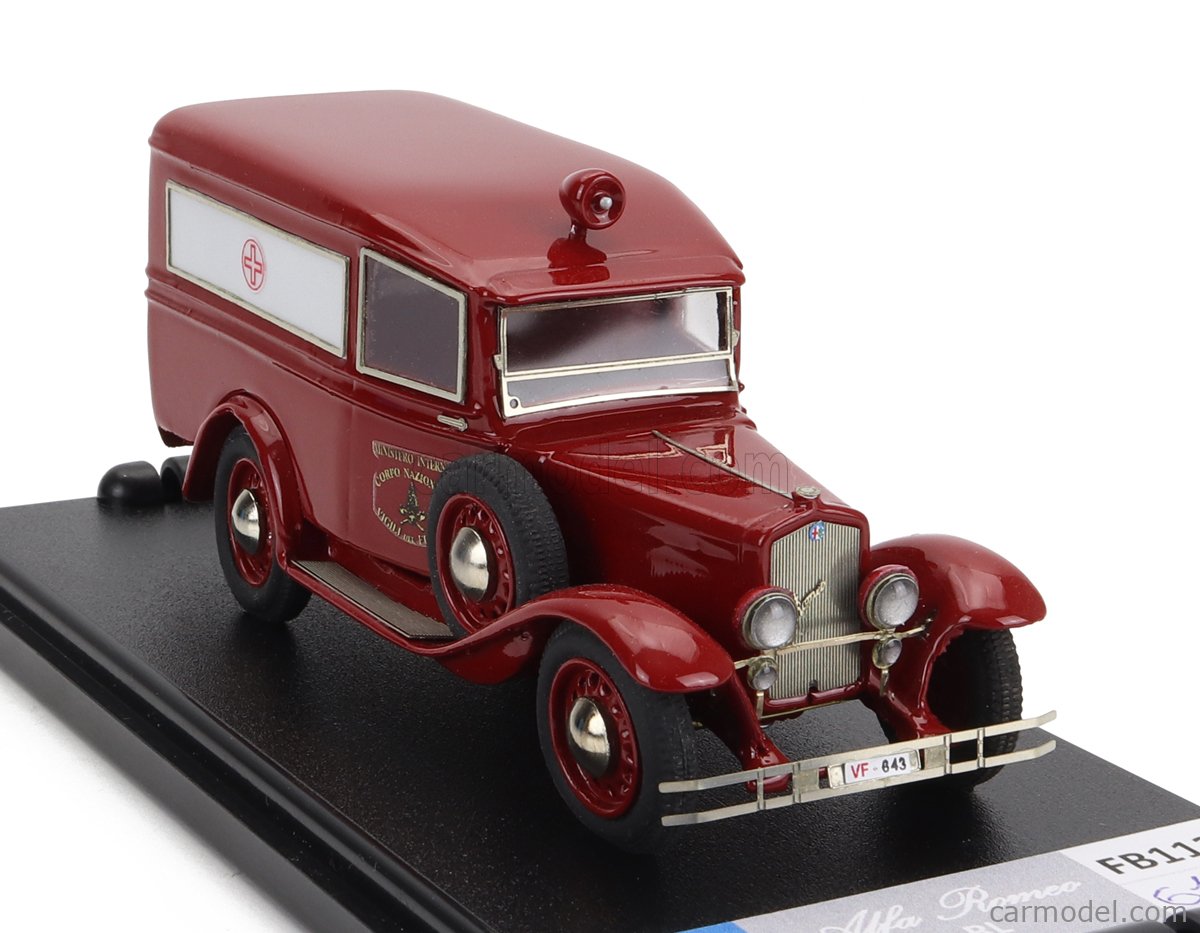 FB-MODEL FB112D Echelle 1/43 | ALFA ROMEO RL NORMALE TIPO A.V. 2 FIRE ...