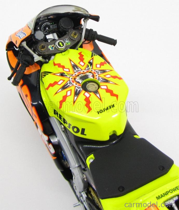 MINICHAMPS 122037196 Scale 1/12 | HONDA RC211V TEAM REPSOL VALENTINO ROSSI VALENCIA MOTO GP 2003 ...