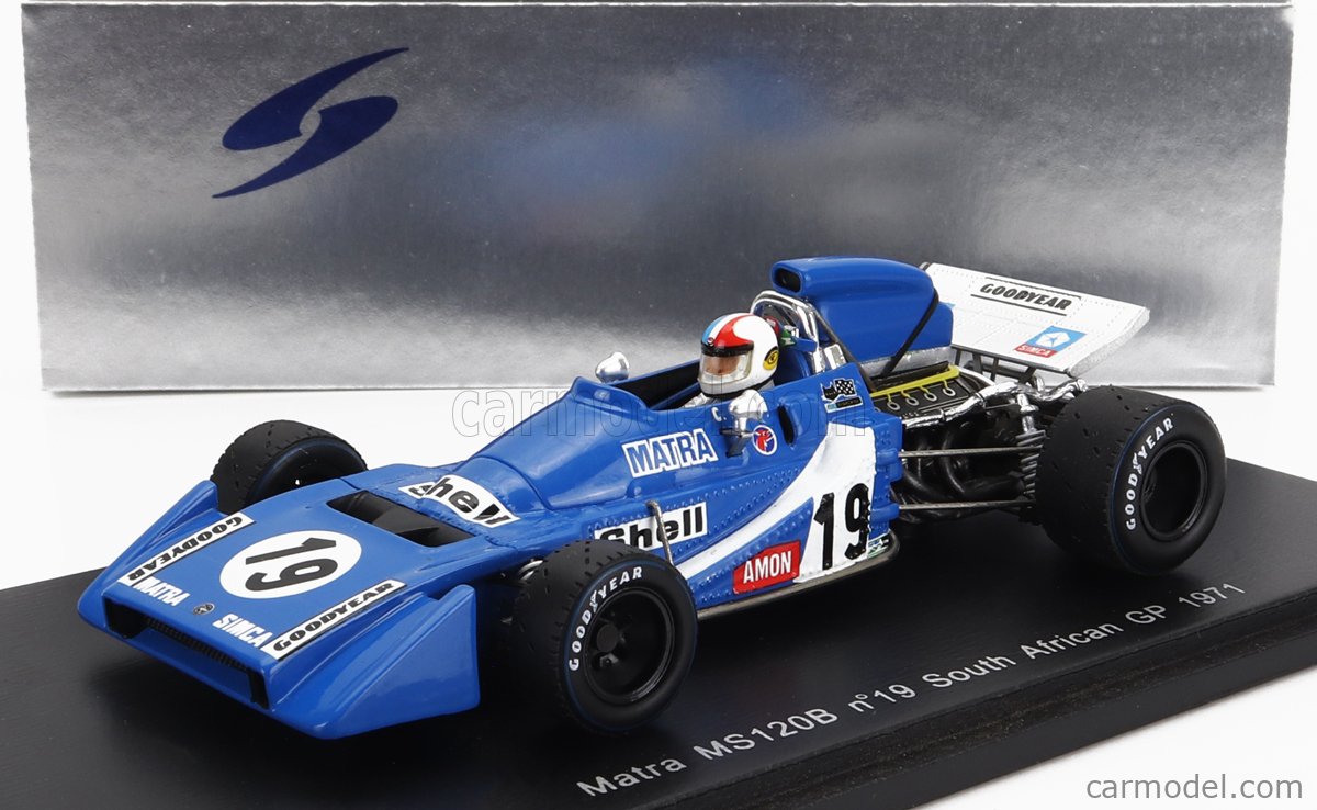 SPARK-MODEL S1726 Echelle 1/43 | MATRA SIMCA F1 MS120B N 19 SOUTH ...