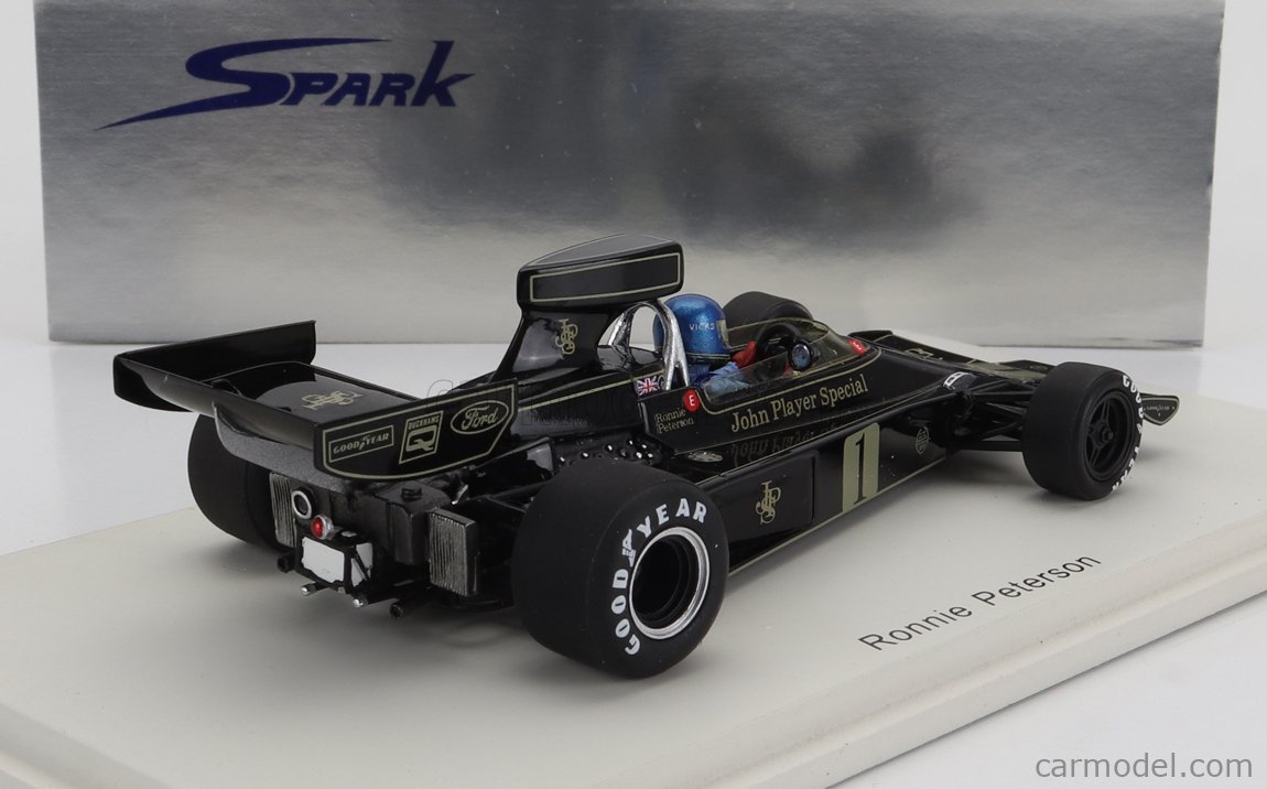 SPARK-MODEL S1769 Echelle 1/43 | LOTUS F1 76 N 1 SPANISH GP 1974 RONNIE ... SPARK-MODEL S1769 Echelle 1/43 | LOTUS F1 76 N 1 SPANISH GP 1974 RONNIE ...
