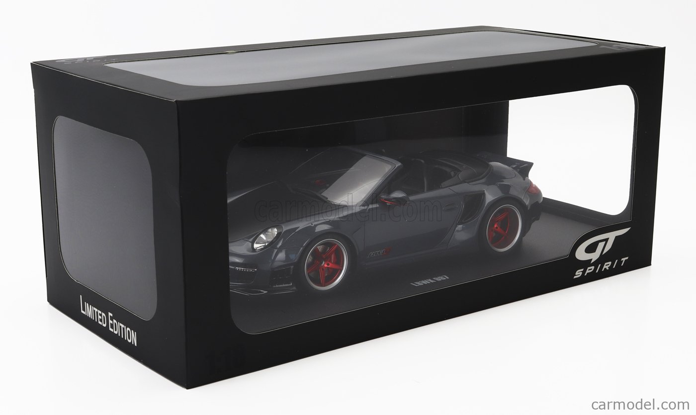 GT-SPIRIT GT463 Scale 1/18 | PORSCHE 911 997 CABRIOLET LB-WORKS 2011 GREY