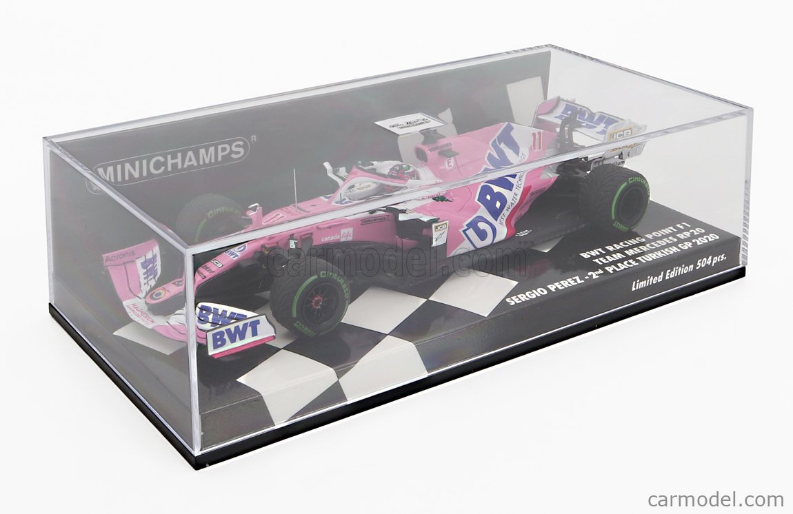MINICHAMPS 417201411 Scale 1/43 | MERCEDES BWT F1 RP20 TEAM SPORTPESA ...