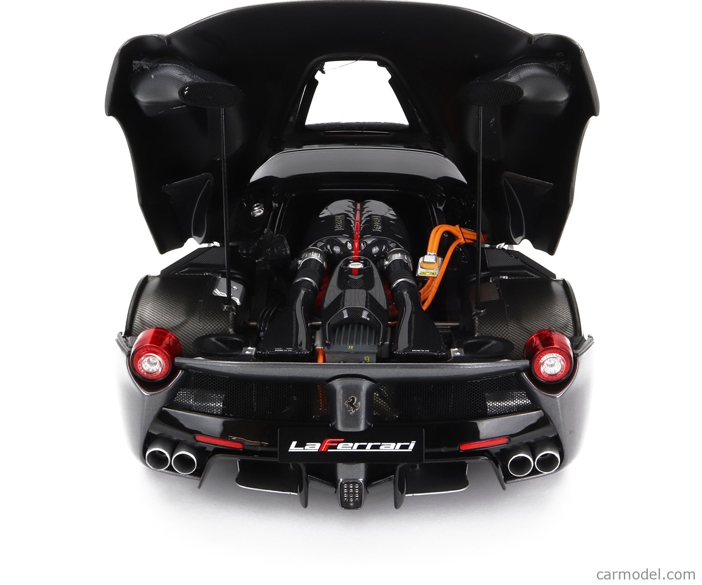 BBR-MODELS BBR182234 Scale 1/18 | FERRARI LAFERRARI APERTA SPIDER 2016 GRIGIO FERRO - GREY MET