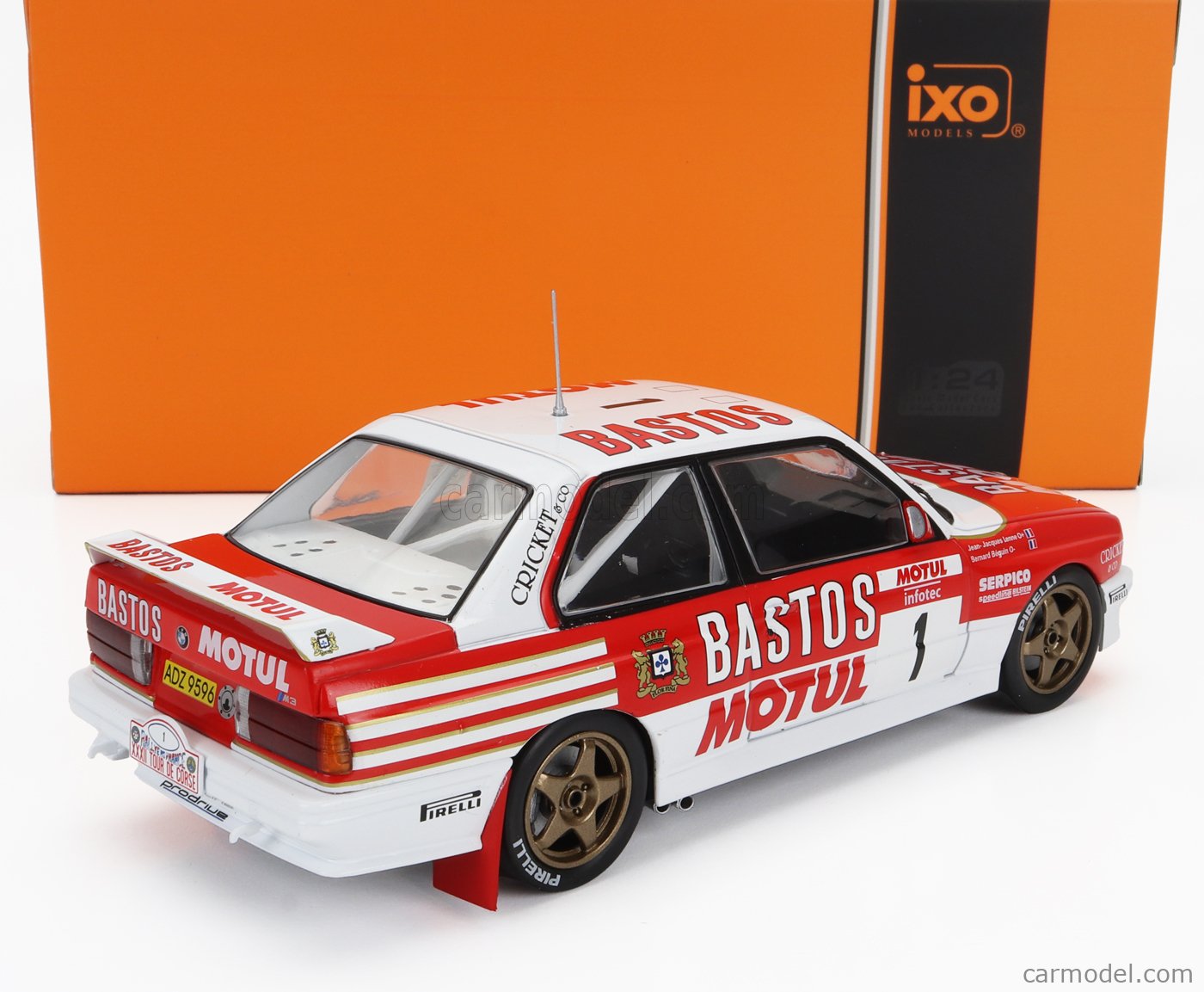 IXO-MODELS 24RAL029A.22 Scale 1/24 | BMW 3-SERIES M3 (E30) TEAM MOTUL ...