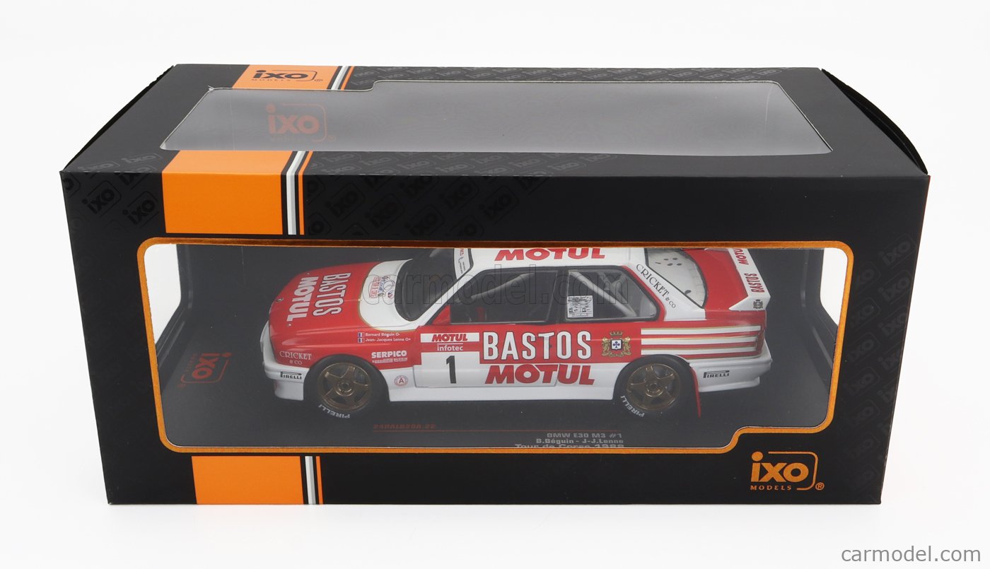 IXO-MODELS 24RAL029A.22 Scale 1/24 | BMW 3-SERIES M3 (E30) TEAM MOTUL ...