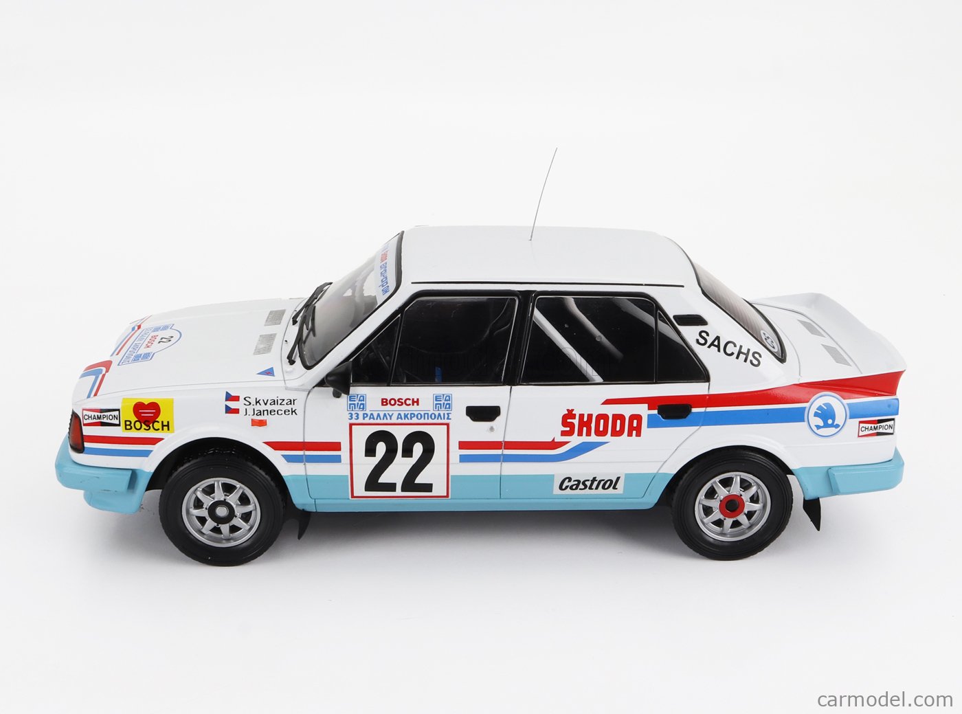 IXO-MODELS 18RMC157B.22 Escala 1/18 | SKODA 130LR N 22 RALLY ACROPOLIS ...