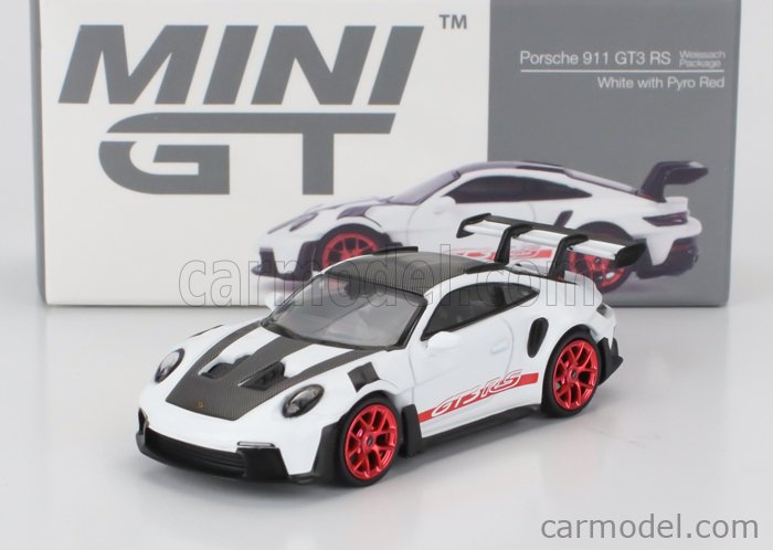 MINI-GT MGT00706-L Scale 1/64 | PORSCHE 911 992 GT3 RS COUPE WEISSACH ...