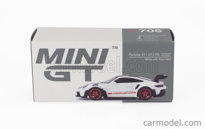 MINI-GT MGT00706-L Scale 1/64 | PORSCHE 911 992 GT3 RS COUPE WEISSACH ...