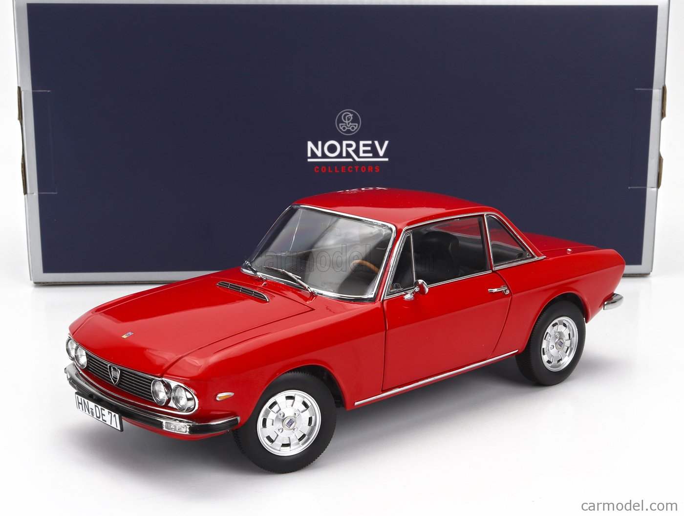 NOREV 187982 Scale 1/18 | LANCIA FULVIA 1600 HF LUSSO 1971 RED