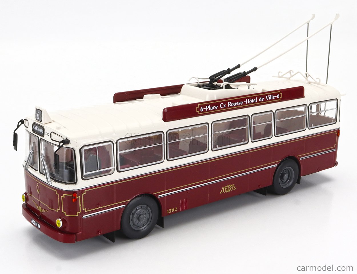 EDICOLA G111A060 Scale 1/43 | BERLIET VETRA VBH85 TROLLEYBUS ROUSSE ...