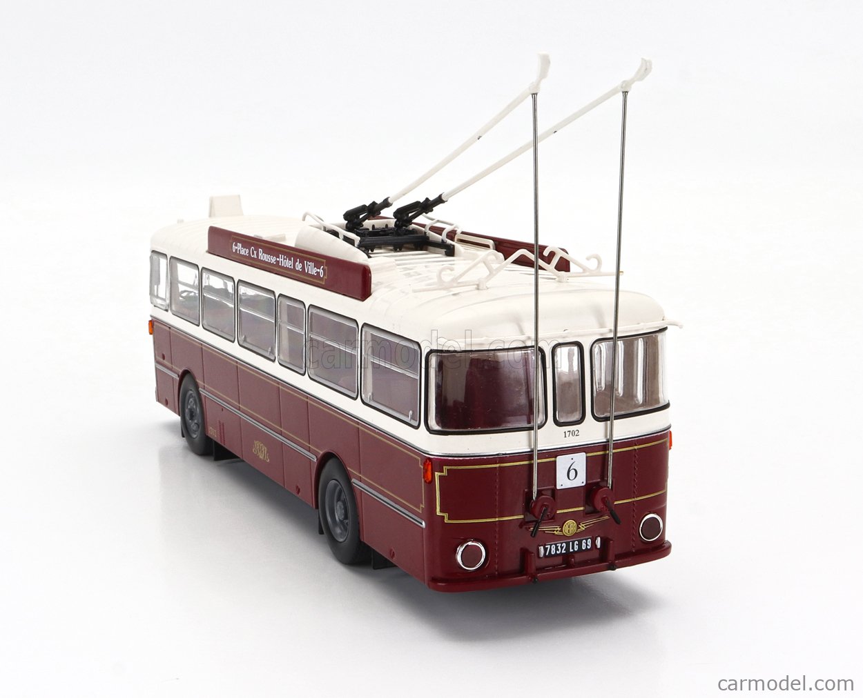 EDICOLA G111A060 Scale 1/43 | BERLIET VETRA VBH85 TROLLEYBUS ROUSSE ...
