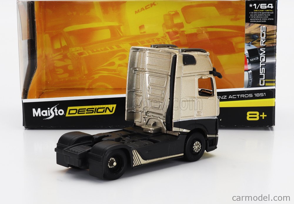 MAISTO 12389-05 Scale 1/64 | MERCEDES BENZ ACTROS 1851 MP4 GIGASPACE ...