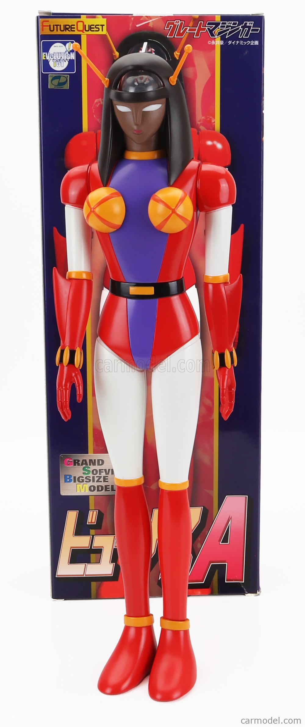 ROBOT 77053 Scale / | BANDAI VENUS A - FIGURE GRAND SOFVI BIGSIZE - MAZINGA Z ROBOT RED BLUE WHITE