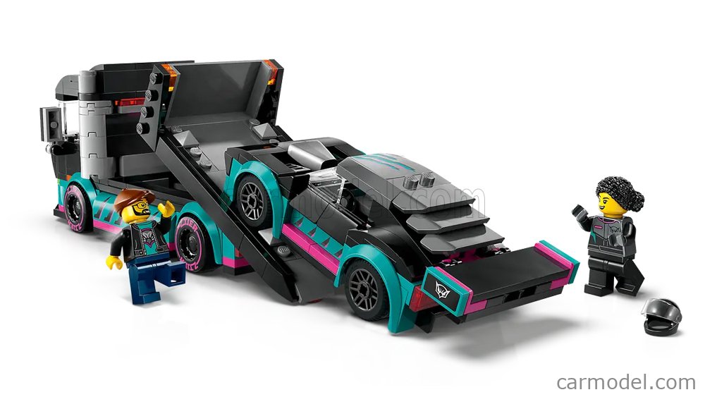 LEGO 6465031-60406 Scale / | TRUCK LEGO CITY - RAMP TRUCK WITH RACE CAR ...