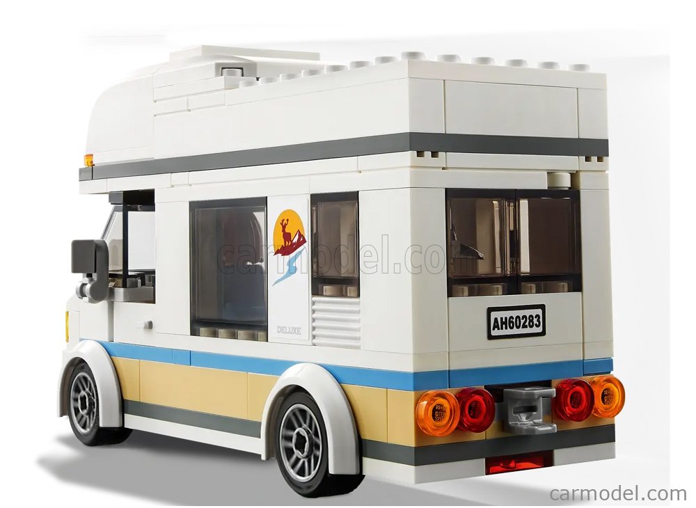 LEGO 60283 Escala / | CAMPER LEGO CITY - HOLIDAY CAMPER - 190 PEZZI ...
