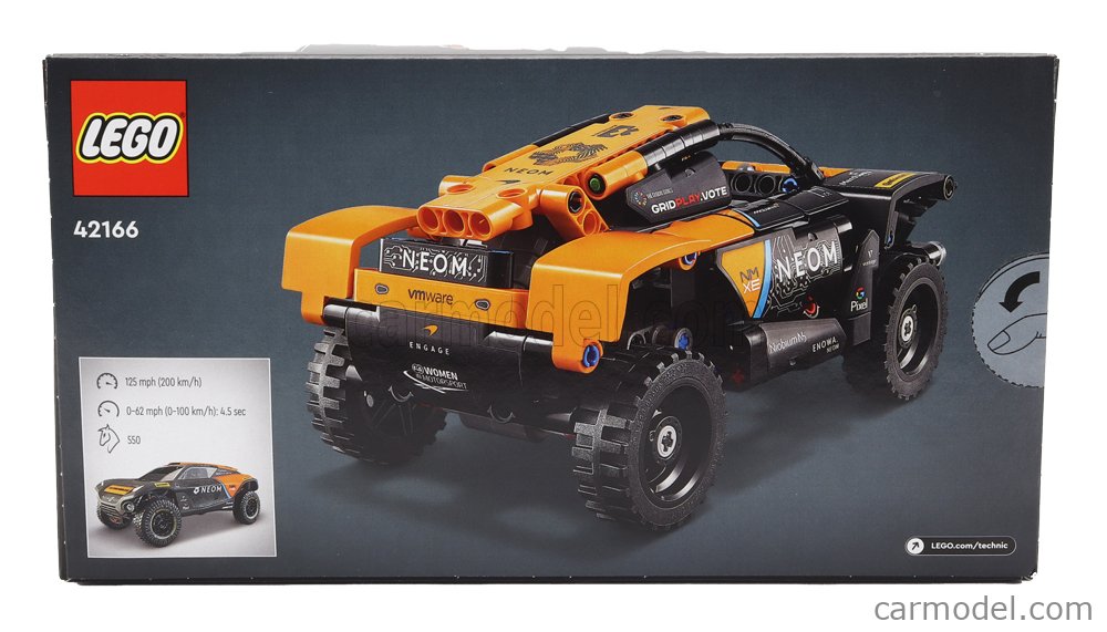 LEGO 42166 Scale / | McLAREN LEGO TECHNIC - NEOM EXTREME RACE CAR - 252 ...