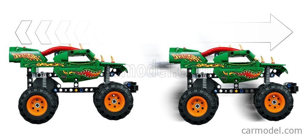 LEGO 6420675-42149 Scale / | TRUCK LEGO TECHNIC - 2 IN 1 - MONSTER JAM ...