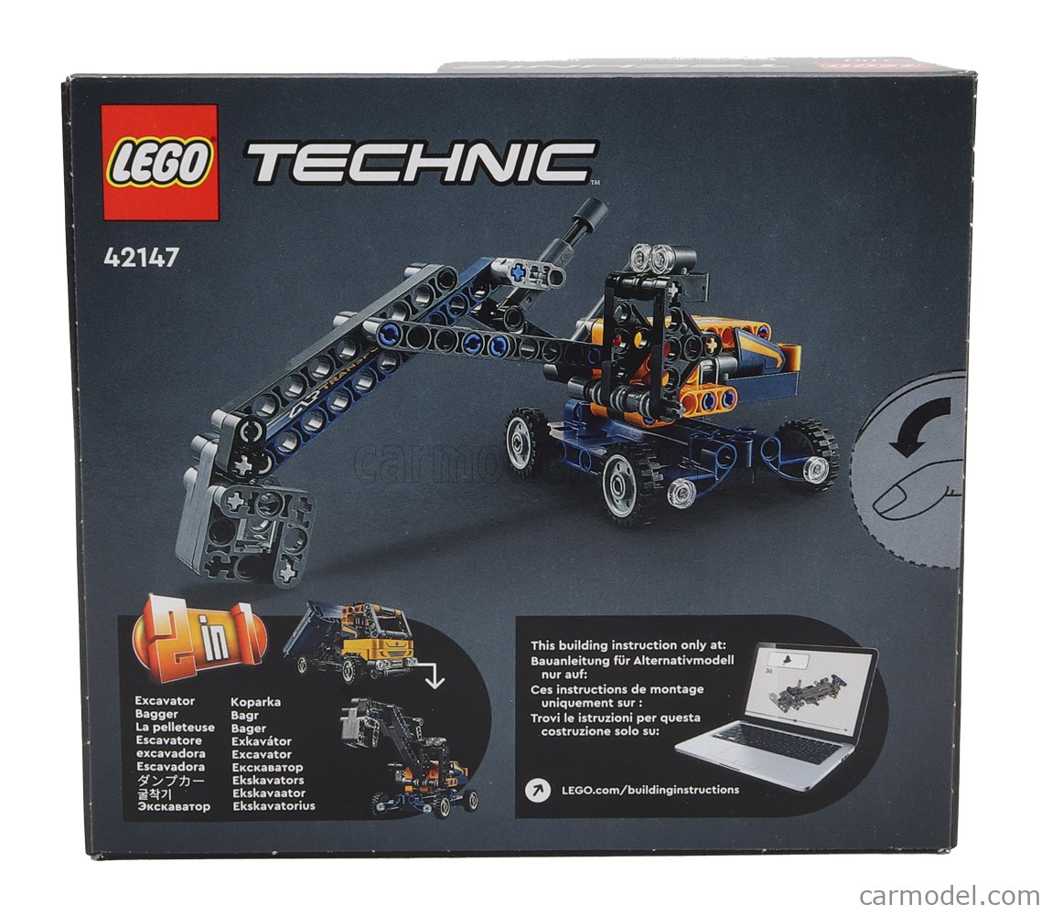 LEGO 6420671-42147 Escala / | TRUCK LEGO TECHNIC - 2 IN 1 - DUMP TRUCK ...
