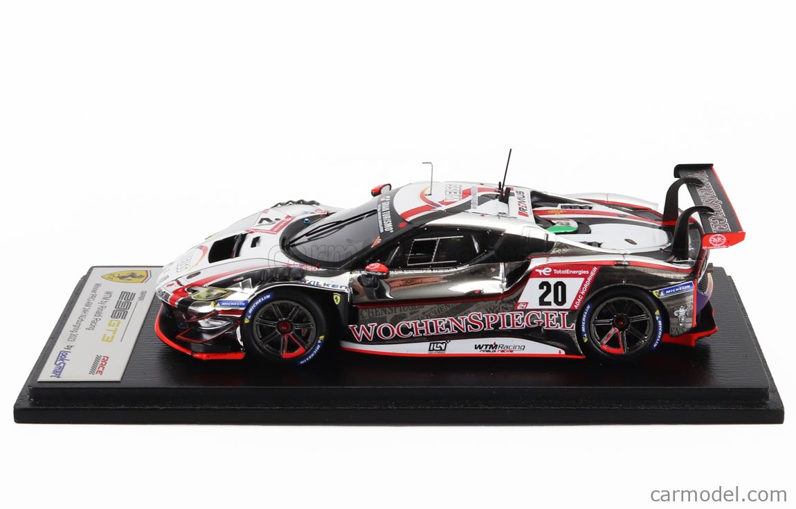 LOOKSMART LSRC175 Scale 1/43 | FERRARI 296 GT3 3.0L TWIN TURBO V6 TEAM ...