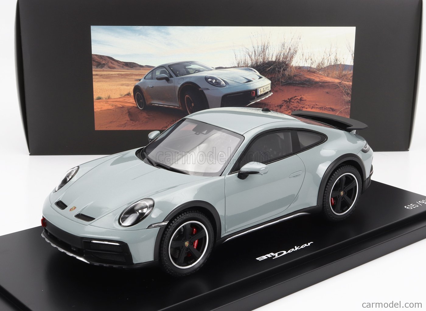 SPARK-MODEL WAP0210020PDKR Scale 1/18 | PORSCHE 911 992 DAKAR COUPE ...