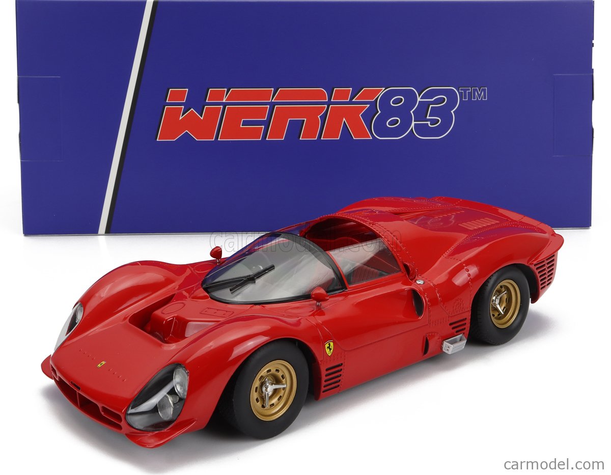 WERK83 W18021002 Scale 1/18 | FERRARI 330 P3 4.0L V12 SPIDER PLAIN BODY ...
