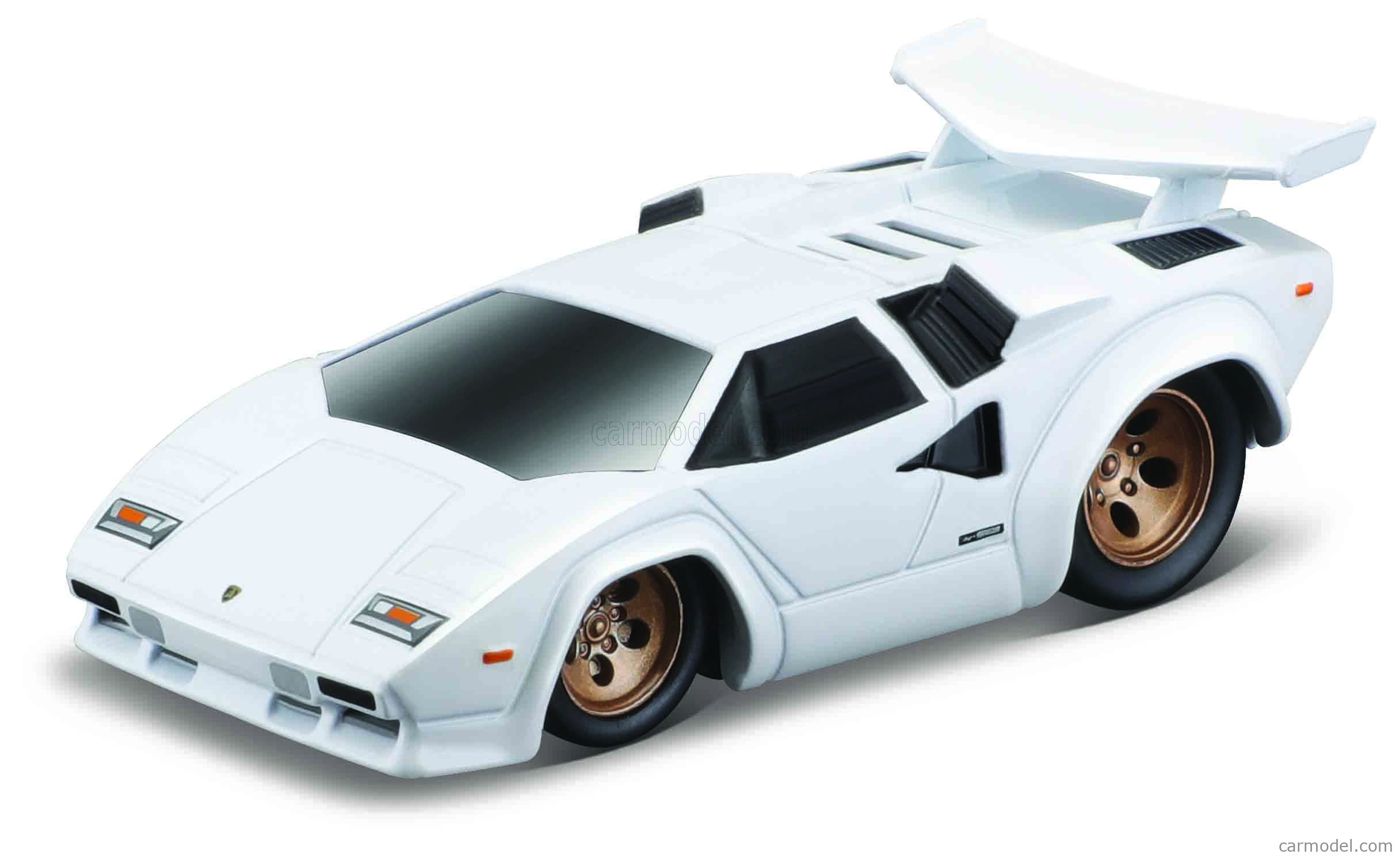 MAISTO 15526-15541 Scale 1/64 | LAMBORGHINI COUNTACH CUSTOM 1988 WHITE