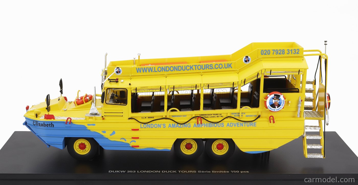 PERFEX PE336 Scale 1/43 | GMC DUKW CCKW 353 TRUCK BOAT LONDON'S DUCK ...