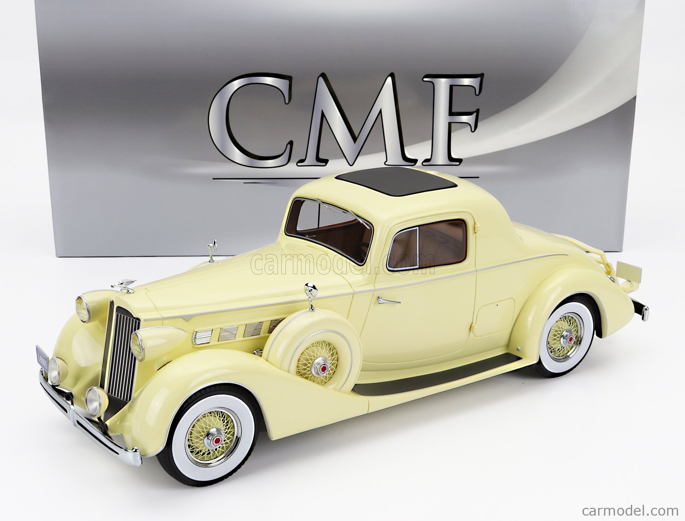 CMF-MODEL CMF18005 Scale 1/18 | PACKARD SUPER EIGHT COUPE 1936 YELLOW