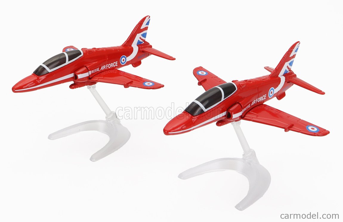CORGI CS90687 Escala 1/100 | AIRPLANE SET 2X RED ARROWS HAWK RAF ROYAL ...