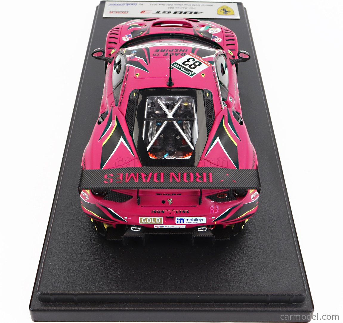 LOOKSMART LSRC152 Scale 1/43 | FERRARI 488 GT3 EVO 3.9L TURBO V8 TEAM ...