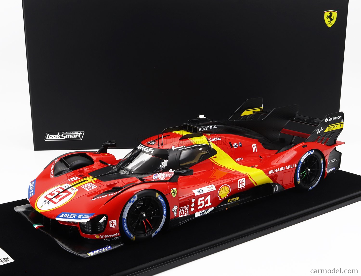 LOOKSMART LS1210 Masstab: 1/12 | FERRARI 499P 3.0L TURBO V6 TEAM ...