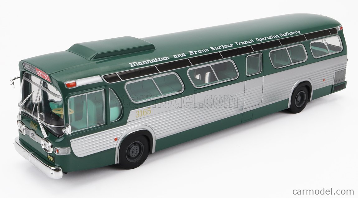 EDICOLA AUTDALMONCOLL096 Escala 1/43 | GMC TDH-5301 NEW LOOK FISHBOWL AUTOBUS MANHATTAN USA 1965 ...