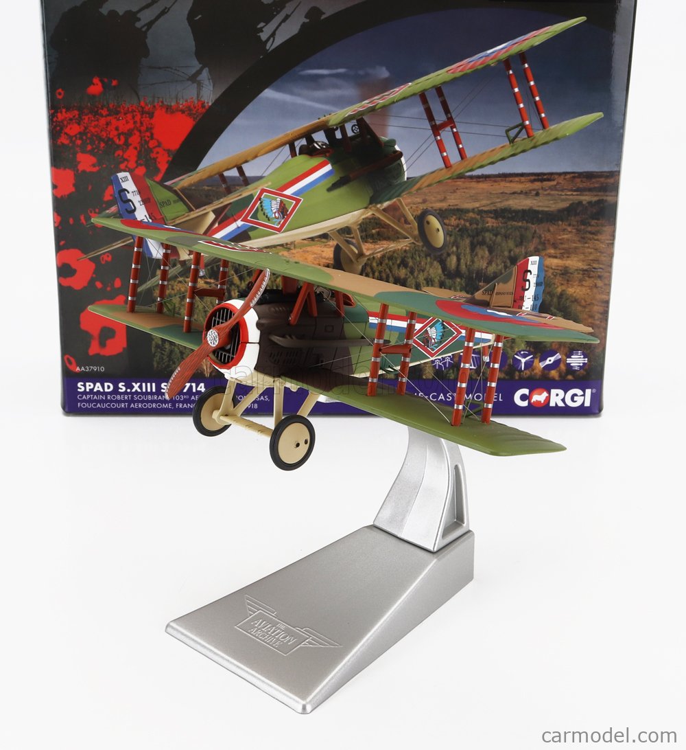 CORGI AA37910 Scale 1/72 | SPAD SXIII AERO SQUADRON USAS MILITARY ...