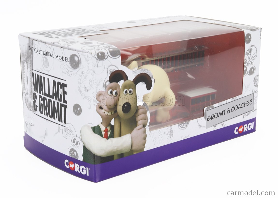 CORGI CC80603 Scale 1/36 | FIGURES GROMIT FIGURE - WALLACE & GROMIT VARIOUS