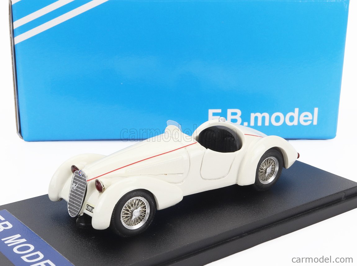 FB-MODEL FB077A Scale 1/43 | ALFA ROMEO 6C 2300 SPIDER ZAGATO OPEN 1937 ...