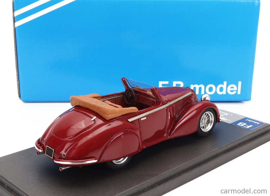 FB-MODEL FB074D Scale 1/43 | ALFA ROMEO 6C 2300 CABRIOLET TOURING 1937 ...