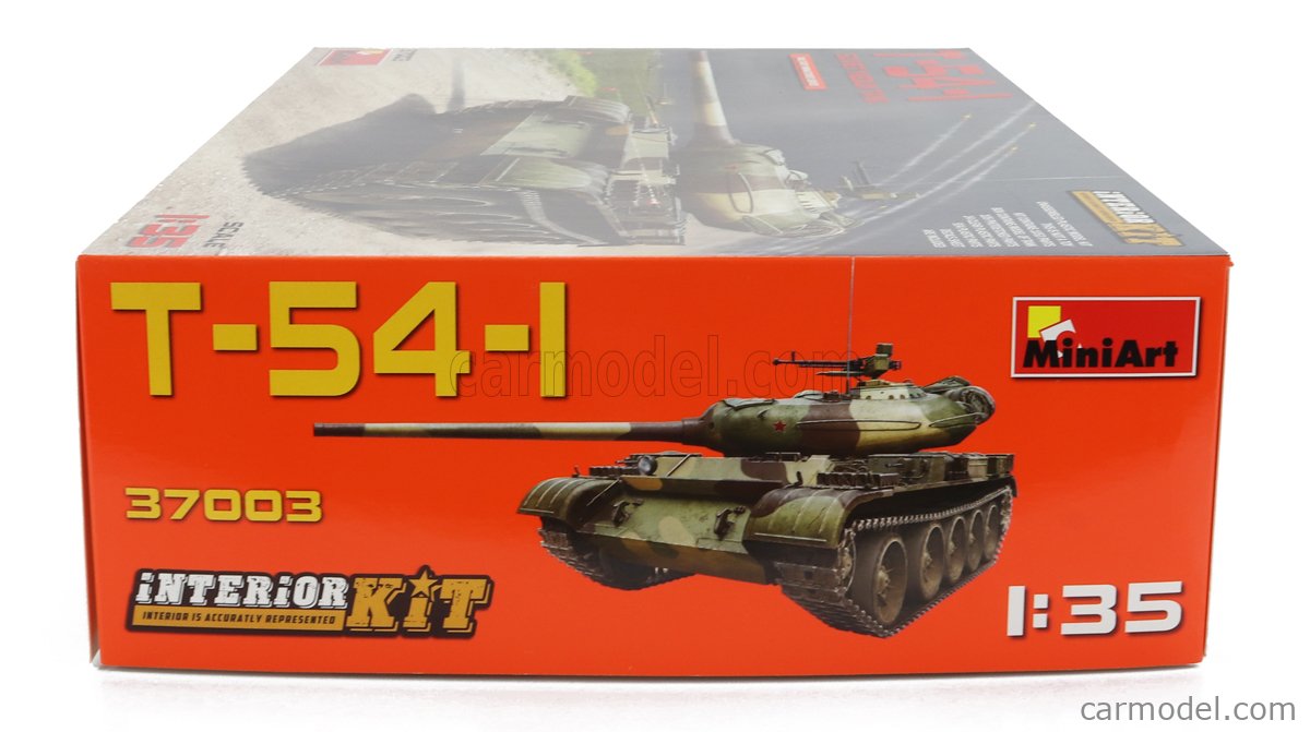 MINIART 37003 Scale 1/35 | TANK T-54-I SOVIET MEDIUM MILITARY TANK 1945