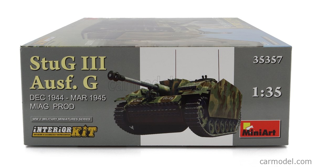 MINIART 35357 Escala 1/35 | TANK STUG III AUSF. G MILITARY 1944