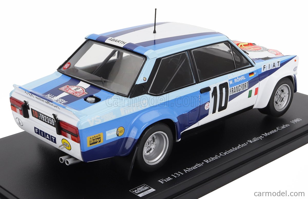 EDICOLA AAWRC010-511 Scale 1/24 | FIAT 131 ABARTH TEAM FIAT ITALIA ...