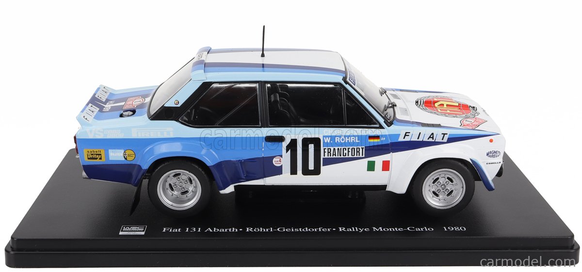 EDICOLA AAWRC010-511 Scale 1/24 | FIAT 131 ABARTH TEAM FIAT ITALIA ...